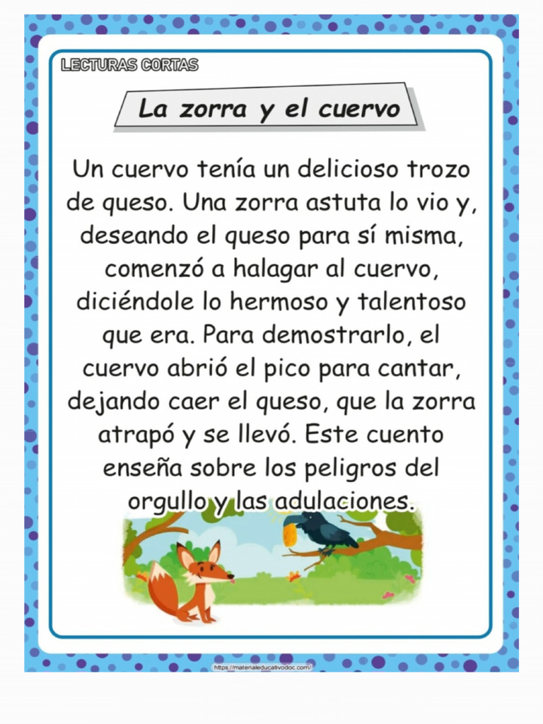 La Zorra Y El Cuervo | PDF