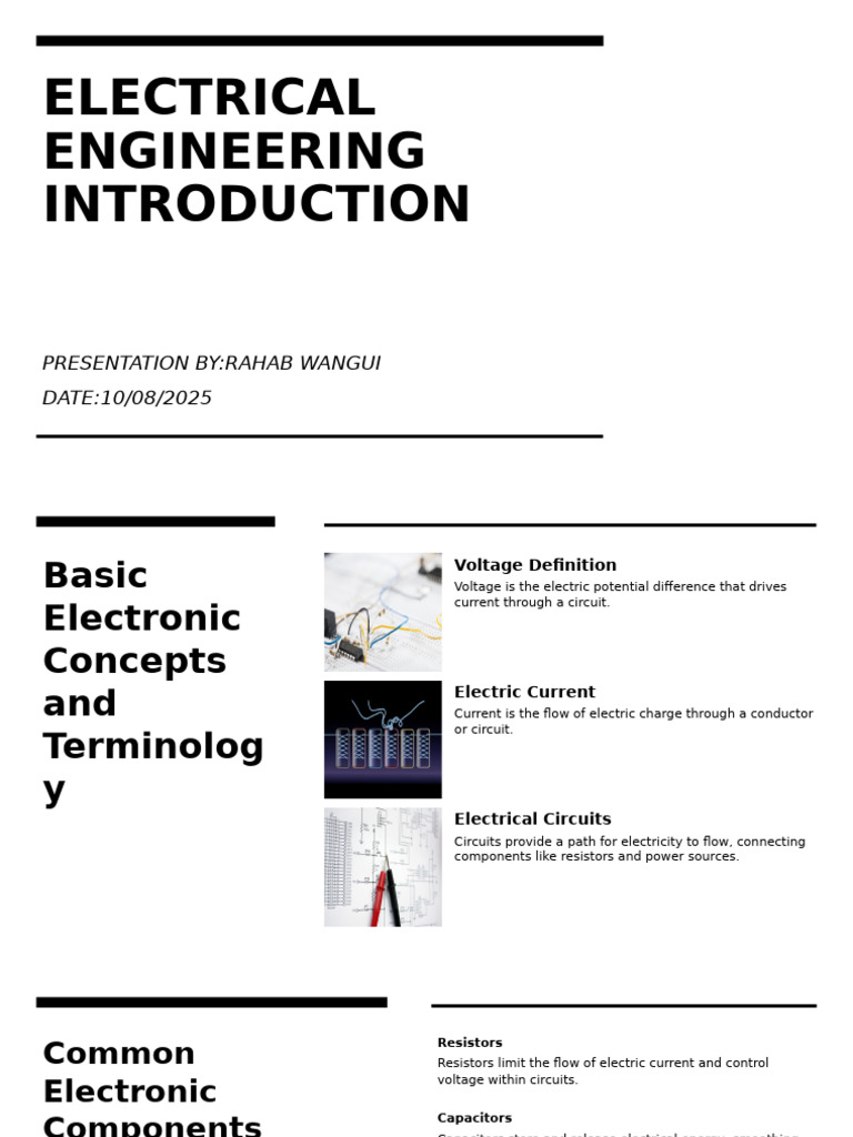 Introduction To Electrical Engineering | PDF | Electrical Network | Voltage