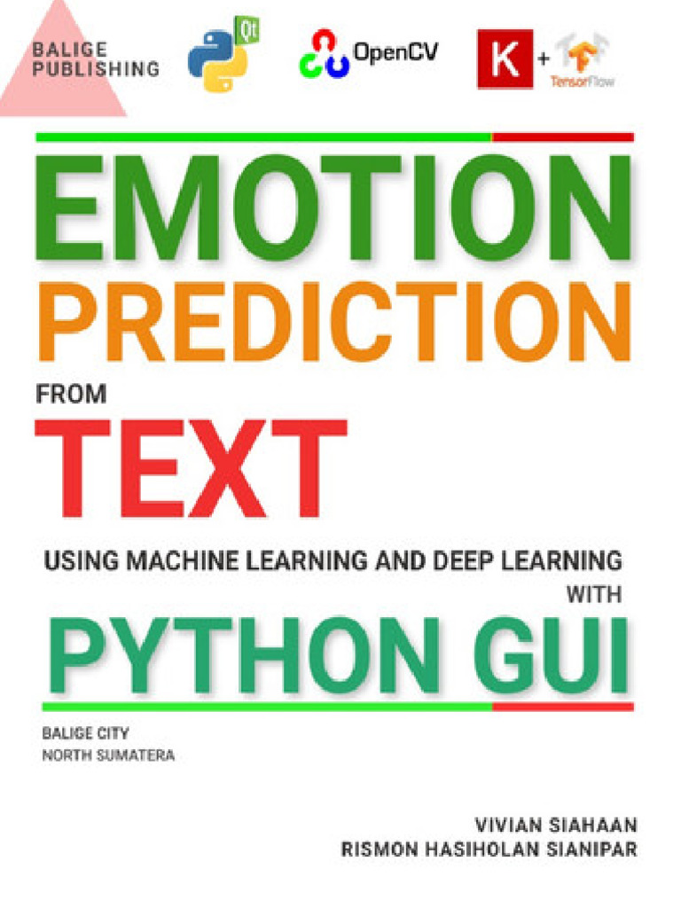 EMOTION PREDICTION FROM TEXT USING MACHINE LEARNING AND DEEP LEARNING WITH PYTHON GUI | PDF ...