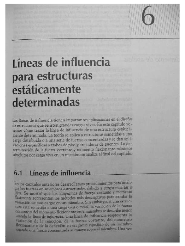 LIneas de Influencia | PDF