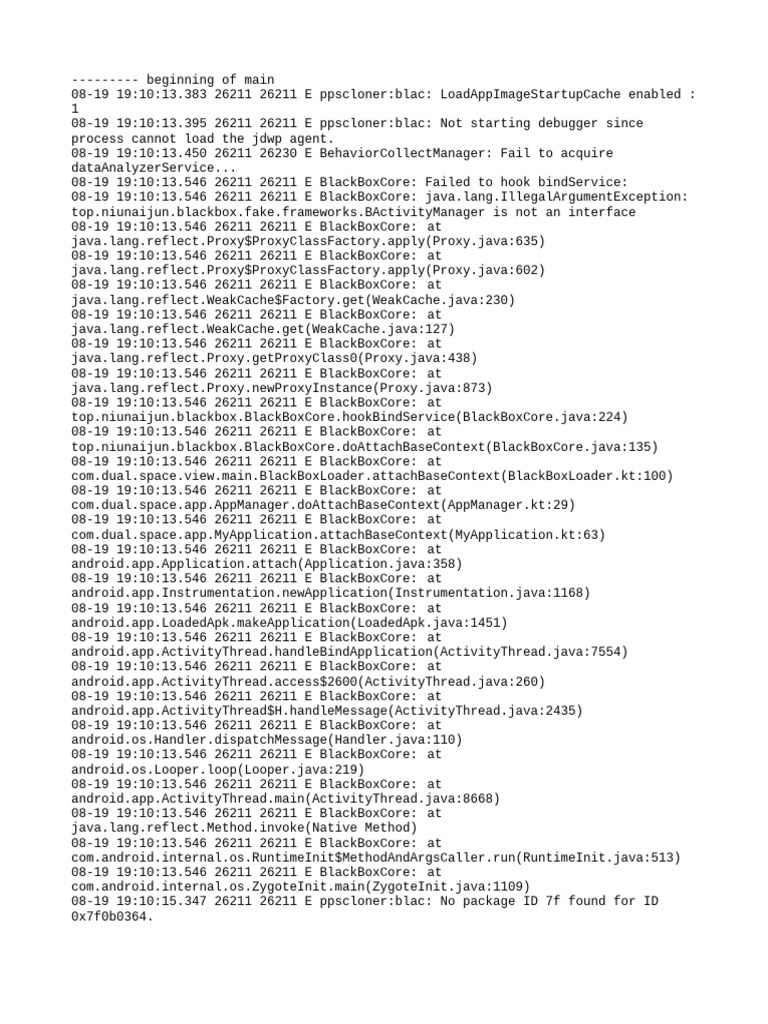 Com - Dual.space - Parallel.apps - Multiaccounts.appscloner Logcat ...
