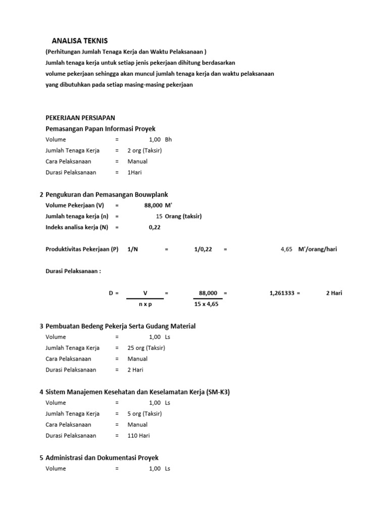 Analisa Teknis Willl | PDF