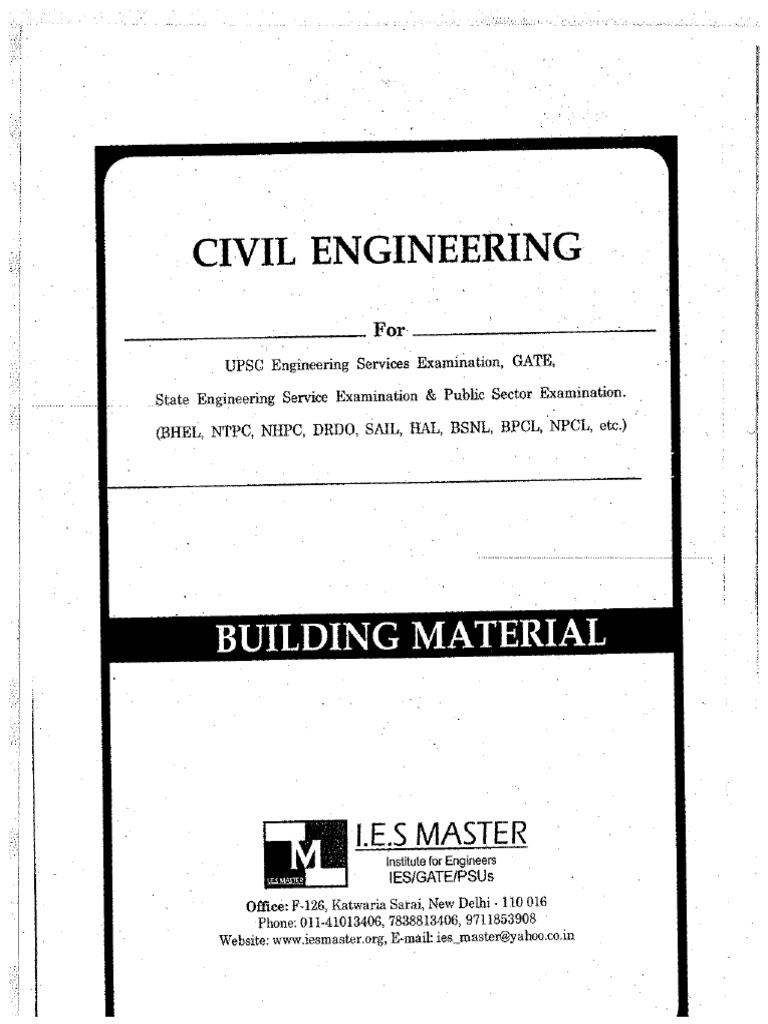 Building Material | PDF