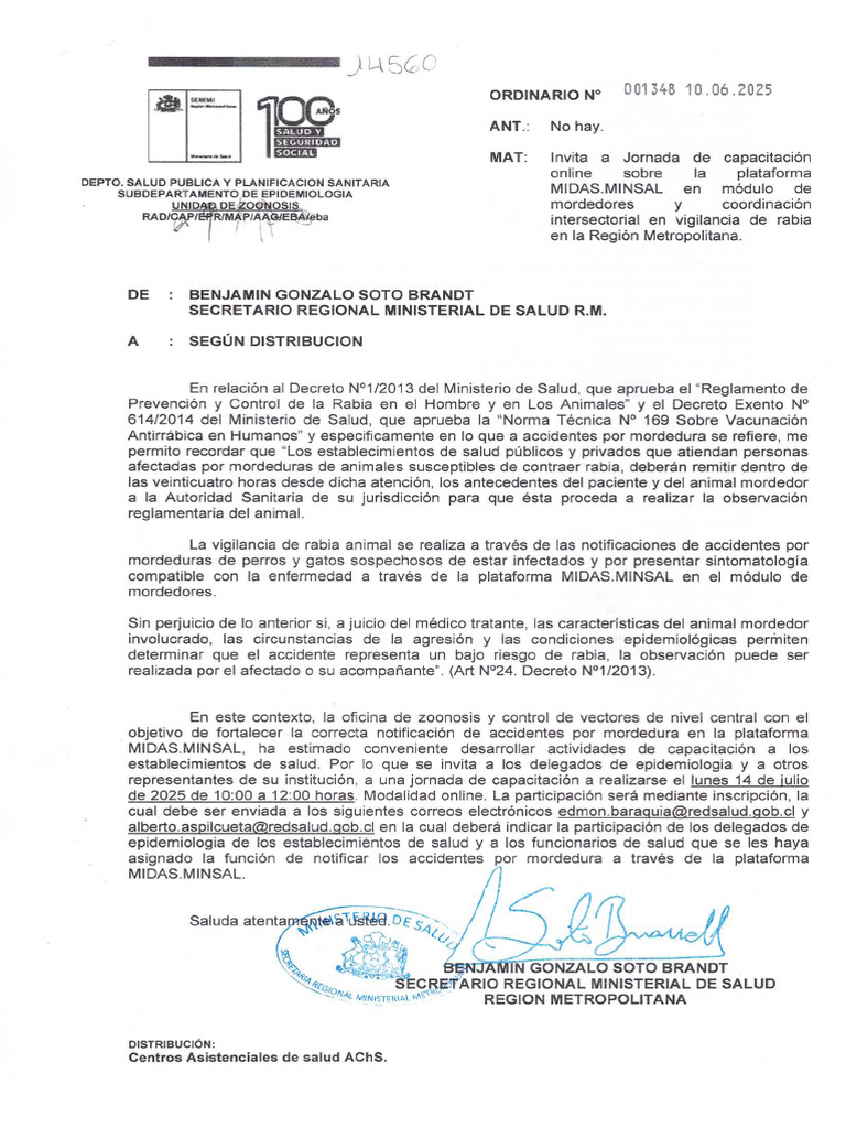 Ord. 1348 10-06-2025 Jornada Capacitacion Online Plataforma Midas ...