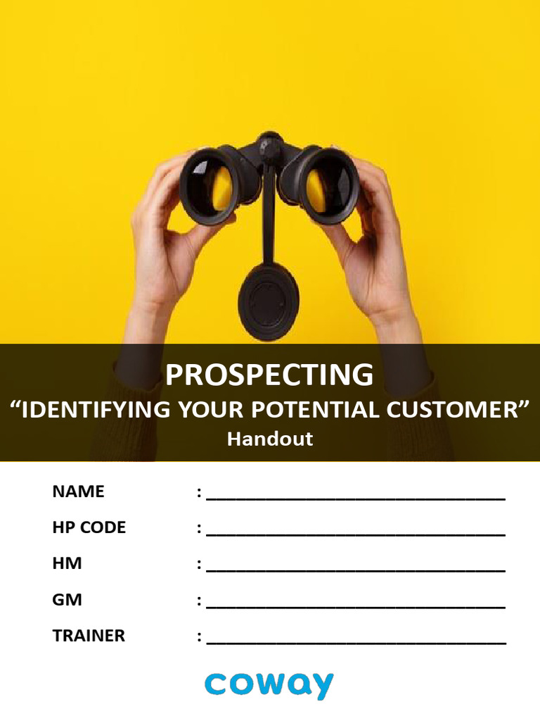 Prospecting Guide for Sales Success | PDF | Marketing