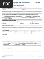 WSIB Health Professional's Report Form 8 | PDF | Injury | Diseases And ...