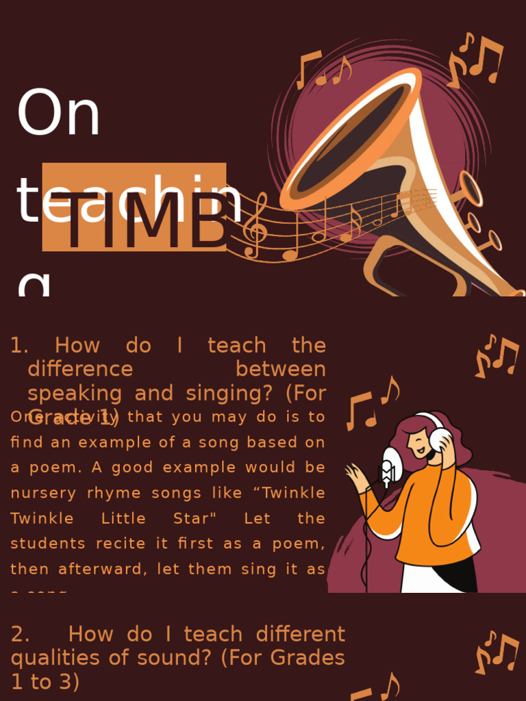 Teaching Music Concepts for Grades 1-6 | PDF