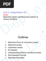 Optical Crosses and Lens Transposition | PDF | Natural Philosophy | Lenses