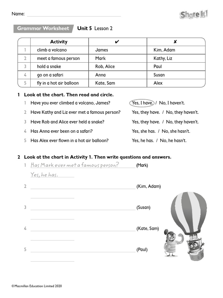 6º Grade - Worksheet - Vii Unit | PDF | Organisms | Zoology