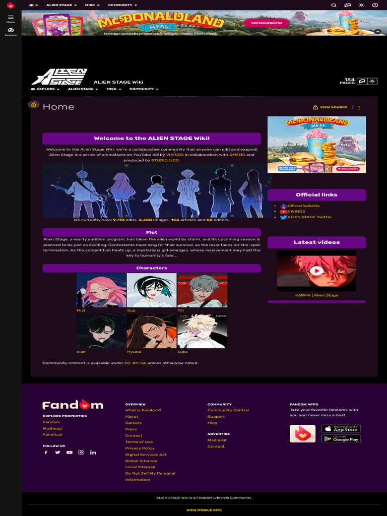 Alien Stage Wiki Overview and Community | PDF | World Wide Web ...