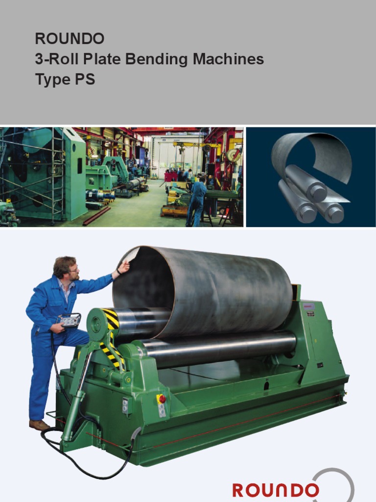 3 Roll Plate Bending Machines | PDF | Structural Steel | Bending