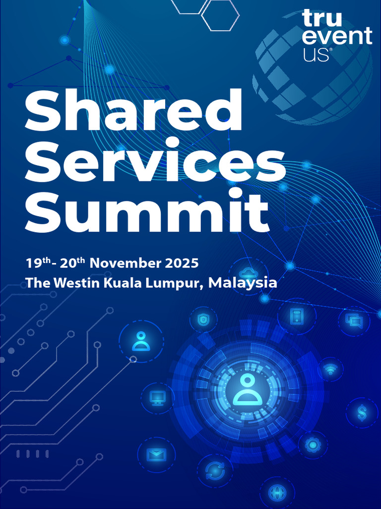 Shared Services Summit (Brochure) | PDF | Payments | Analytics