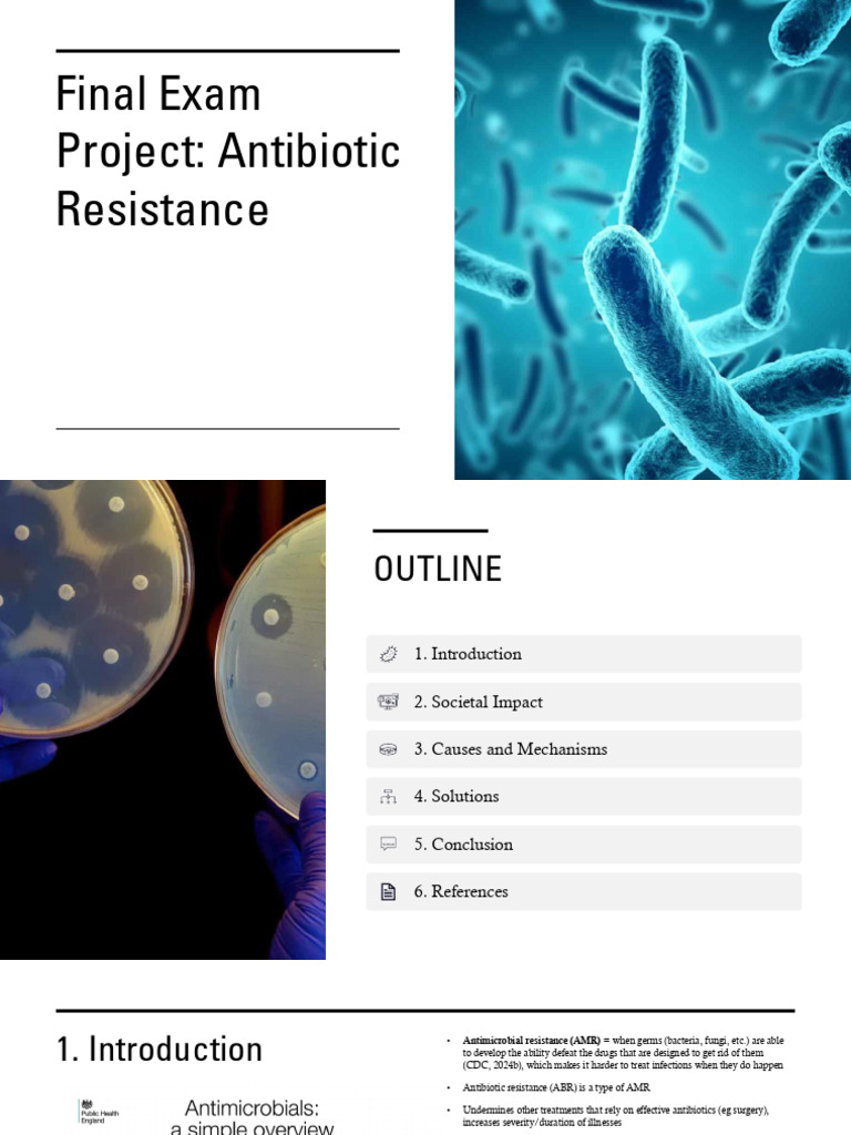 Antibiotic Resistance: Causes and Solutions | PDF | Antimicrobial ...