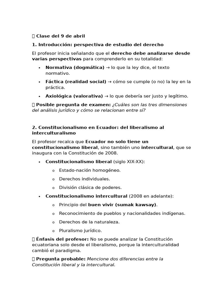 Constitucion Liberal Constitucion Intercultural | PDF | Constitución ...
