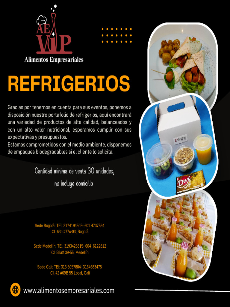 Variedad de Refrigerios Nutritivos | PDF | Cocina occidental | Cocina