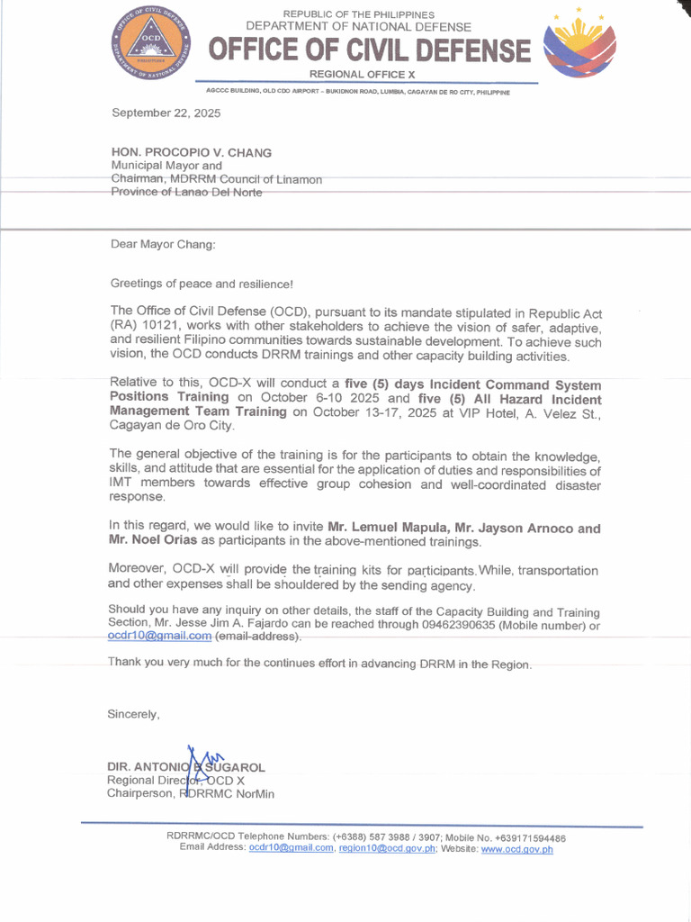 Lgu Linamon, LDN | PDF