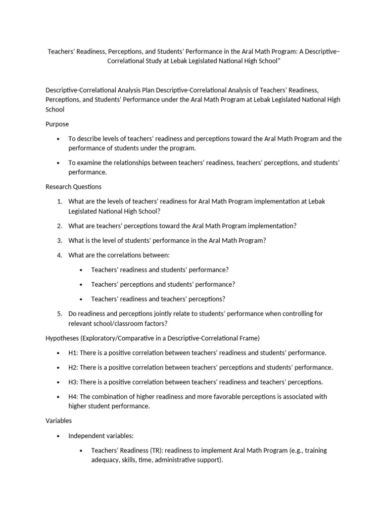 Tentative Research Title | PDF | Regression Analysis | Dependent And ...