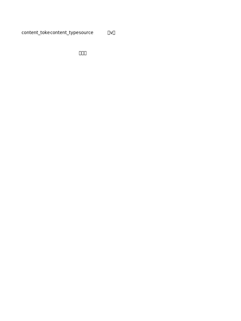 Content Import Template | PDF