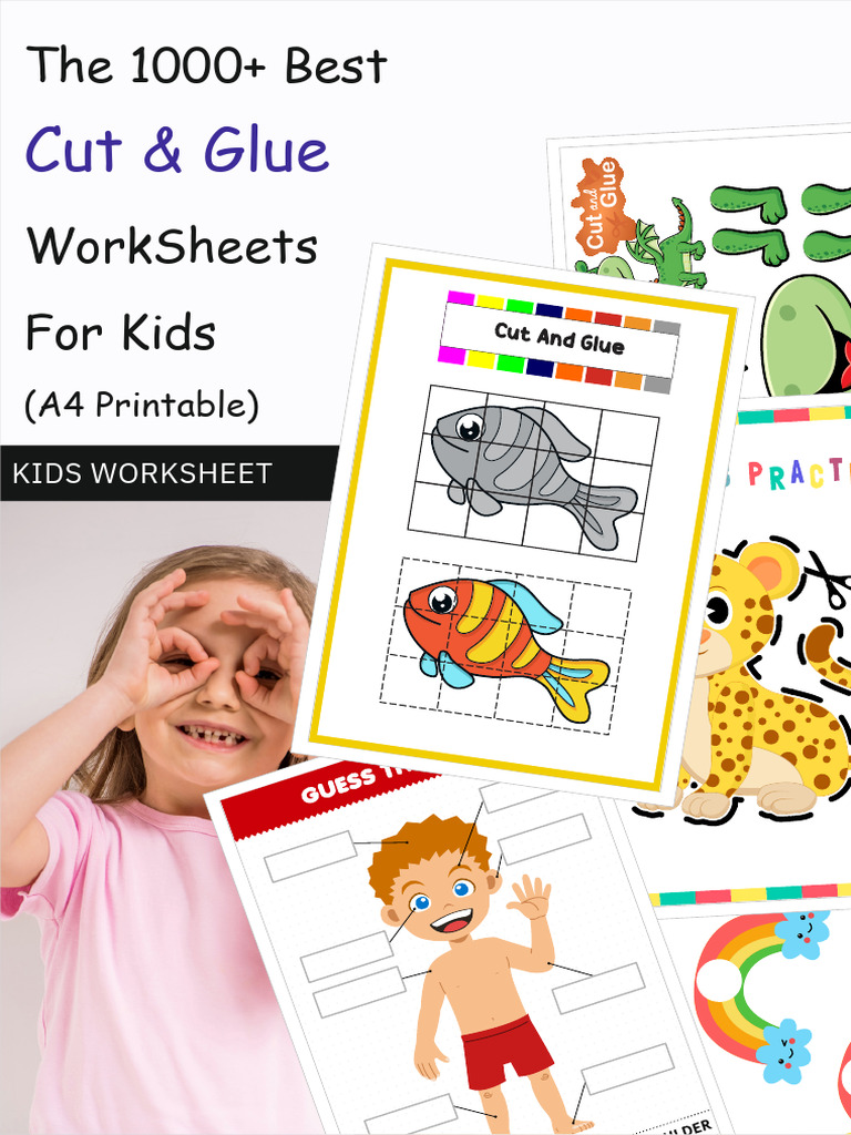 1000+cut and Glue Worksheets | PDF