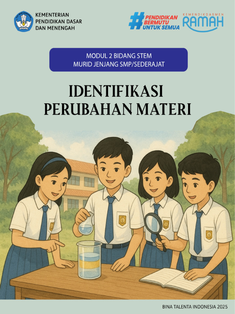 Modul 2 STEM - Murid - Identifikasi Perubahan Materi | PDF