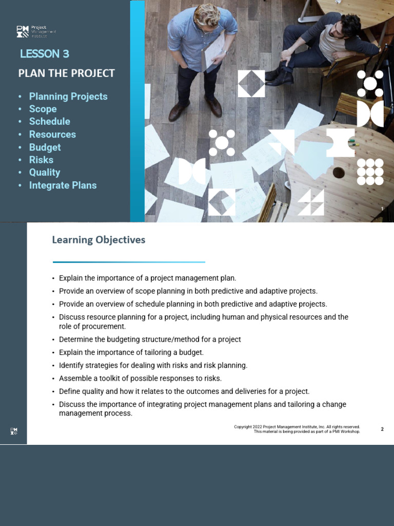 Lesson 3_PMP Auth Exam Prep_Classroom Version (3) | PDF | Project Management | Scrum (Software ...