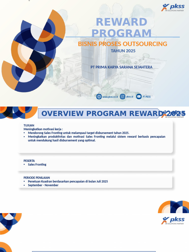 Program Reward Bpo 2025 Fronting | PDF