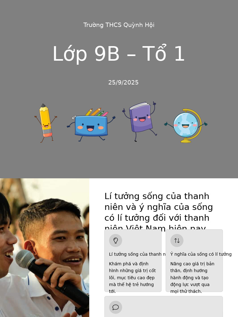 Li Tuong Song Cua Thanh Nien Va y Nghia Cua Song Co Li Tuong Djoi Voi ...