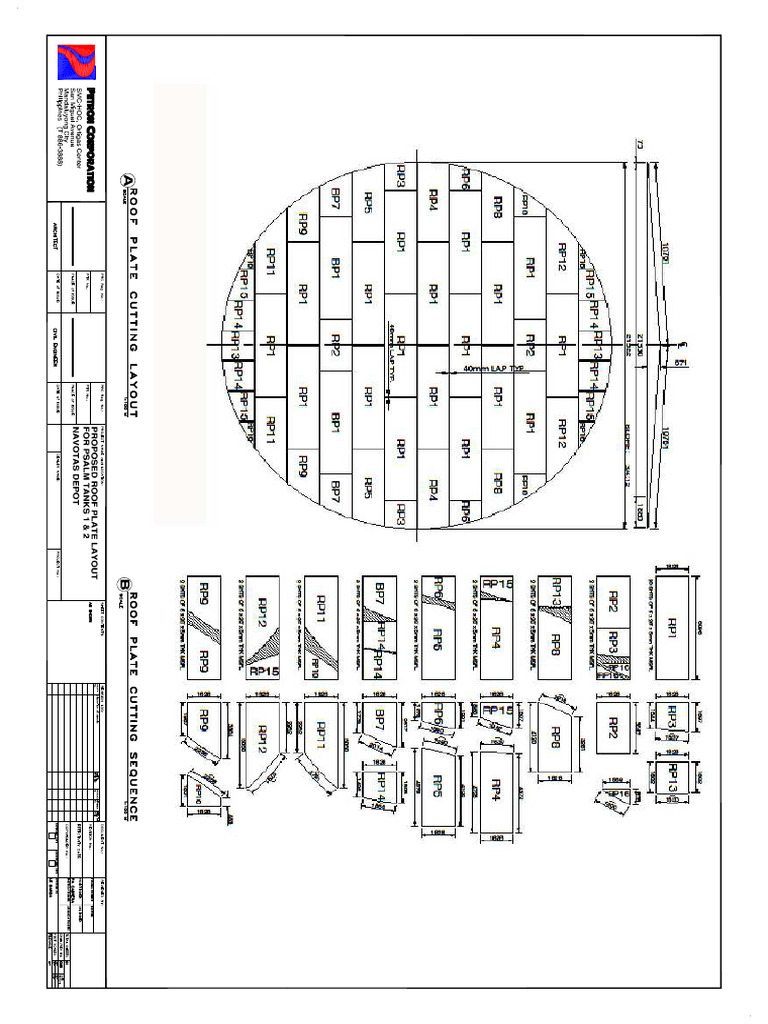 08.12.14 - Navotas Roof Plate For Tanks 1 & 2 | PDF
