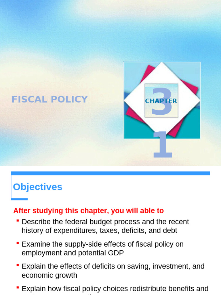 Lecture 14 FISCAL POLICY 07022025 013154pm | PDF | United States ...