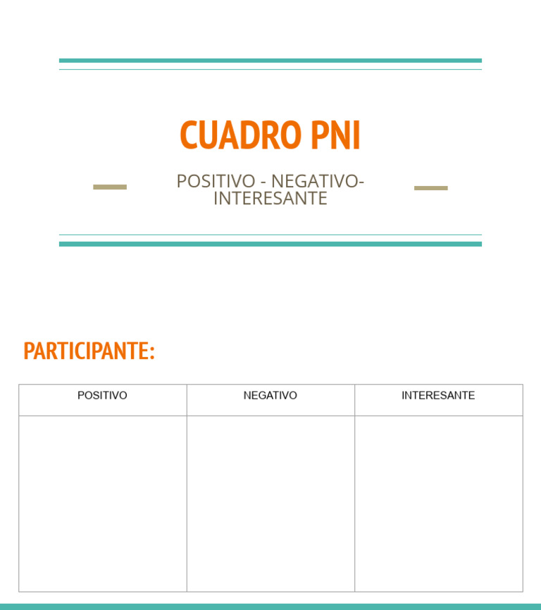 Cuadro Pni | PDF