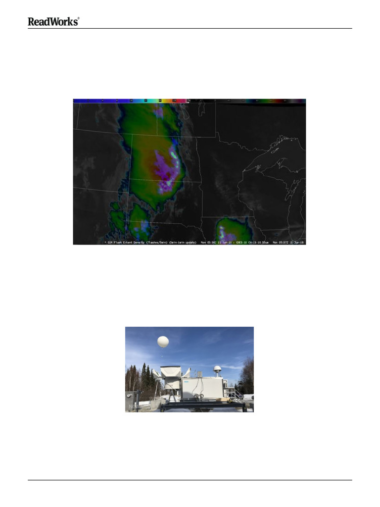 Weather Reading Comprehension | PDF | Meteorology | Atmospheric Sciences