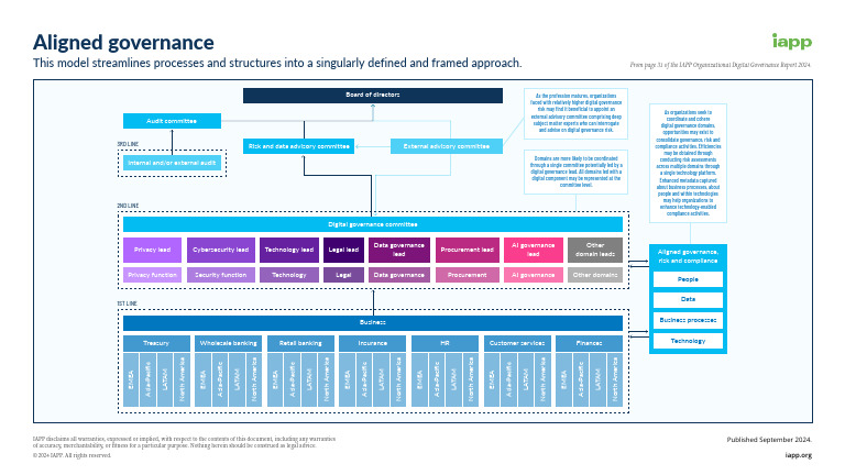 Digital Governance Organization Chart 2024 | PDF | Governance | Risk