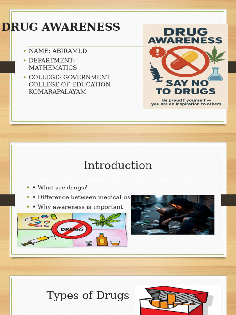 Youth Drug Awareness and Prevention | PDF