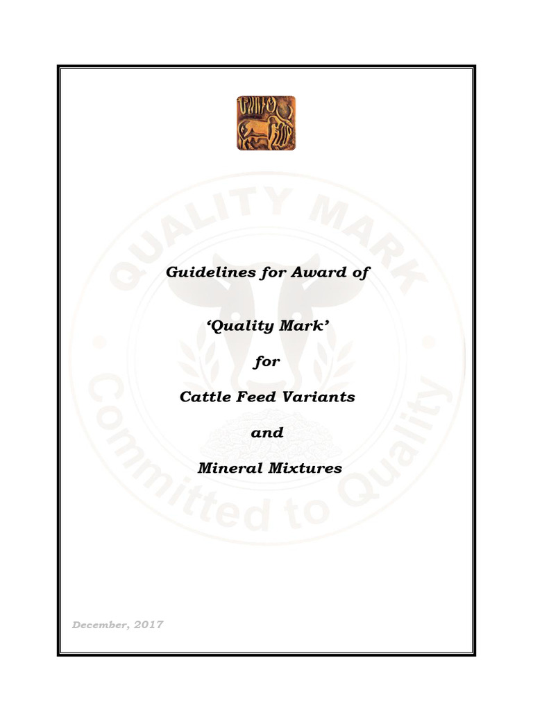 Quality Mark Guidelines For Award | PDF | Phosphorus | Arbitration