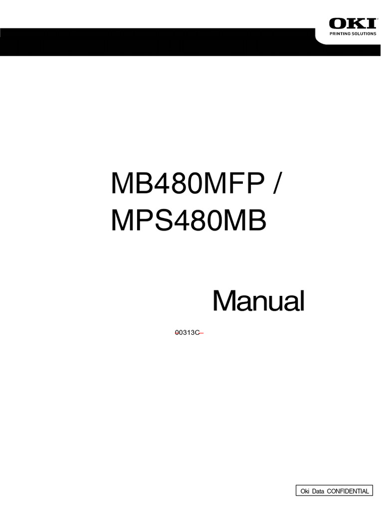 Mb480 Mps480mb RSPL Rev3 | PDF | Input/Output | Office Equipment