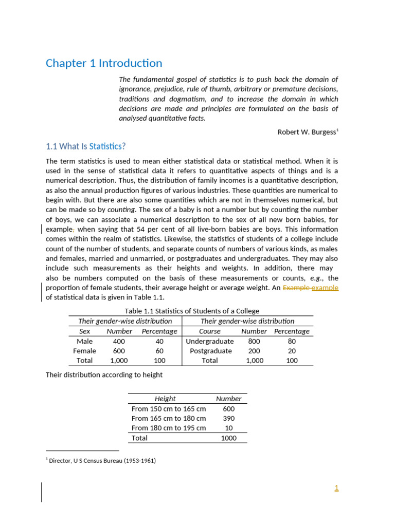 Chapter 1 Introduction To Statistical Methods | PDF | Statistics | Spss