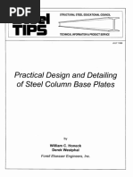RAM Steel Column Design Guide | PDF | Column | Structural Analysis