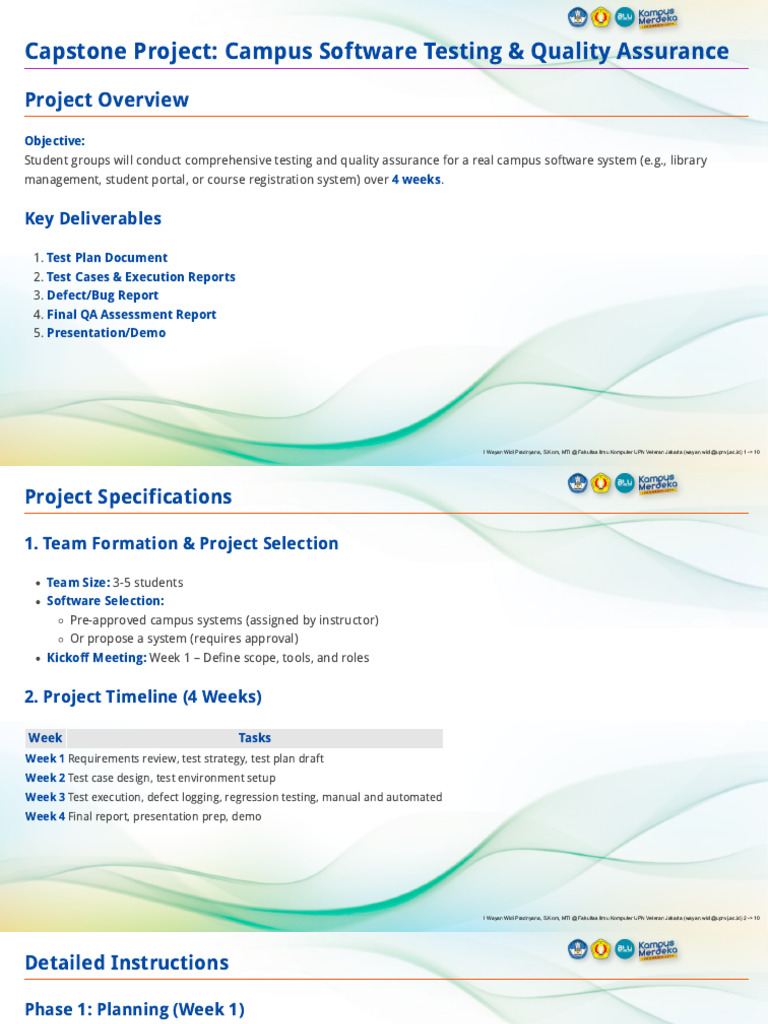 16 Software Testing Project Assignment | PDF | Software Testing | Software