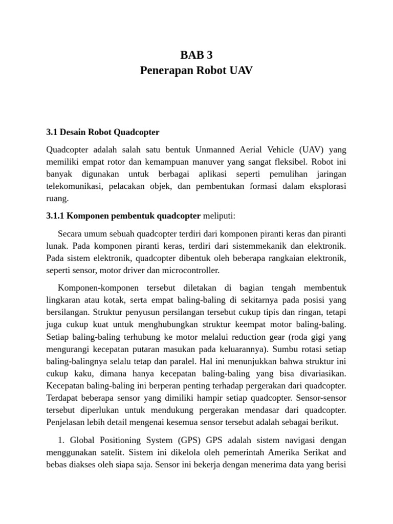 PENERAPAN UAV | PDF
