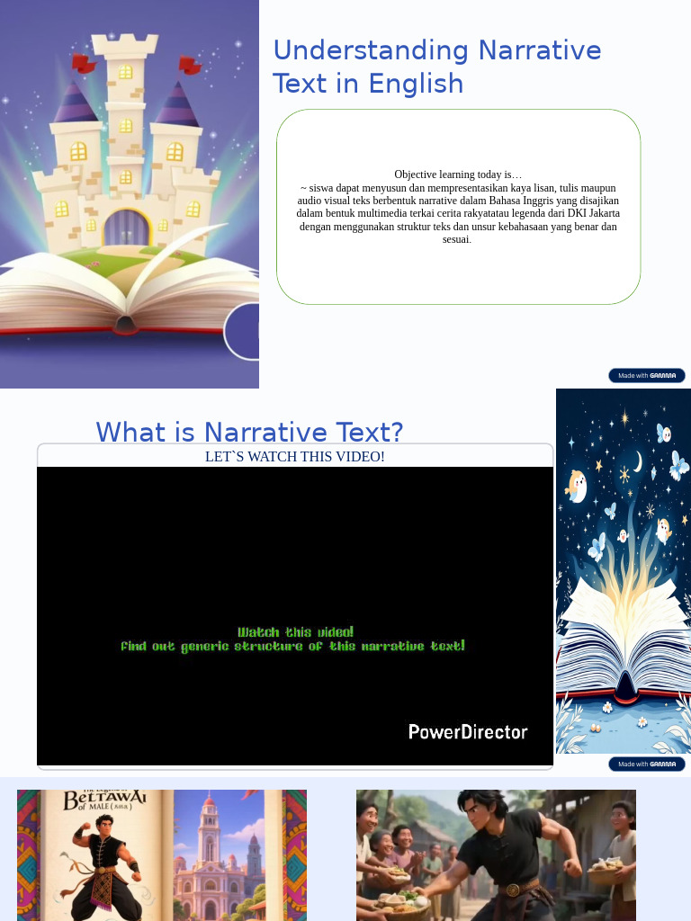 Understanding Narrative Text in English | PDF | Narrative | Legends