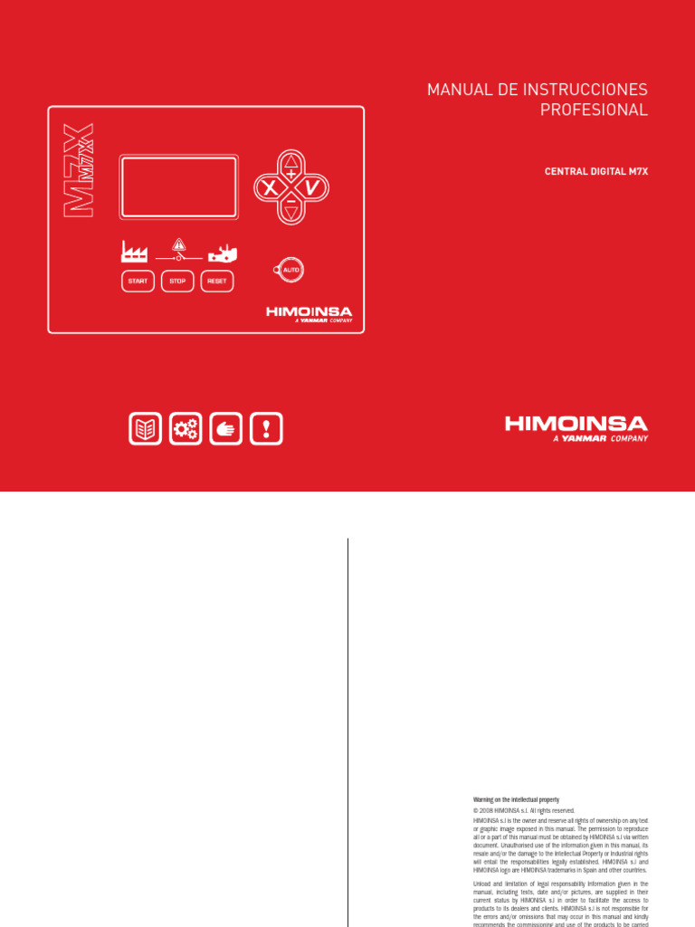 Manual-M7x Es | PDF | Ingenieria Eléctrica | Arranque