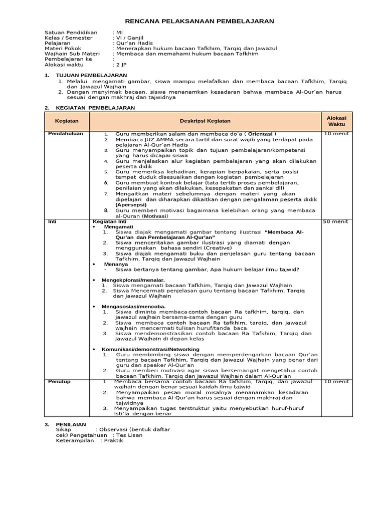 1 Hukum Bacaan Ra | PDF