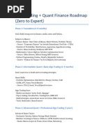 Foundations of Quantitative Trading Guide | PDF | Risk | Volatility ...
