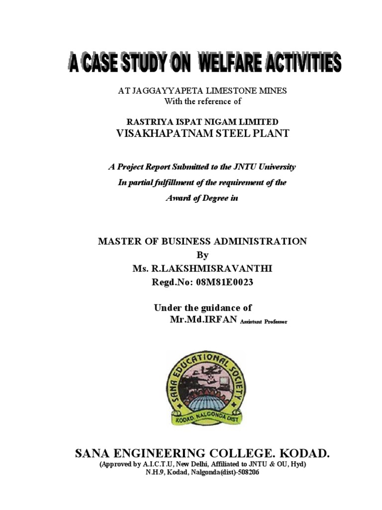 Welfare Activities | PDF | Employment | Welfare