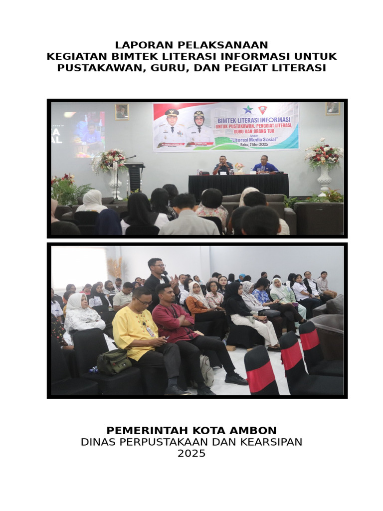 Bimtek Literasi Informasi 2025 Ambon | PDF