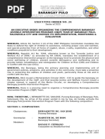 Sample Barangay Resolution Template | PDF