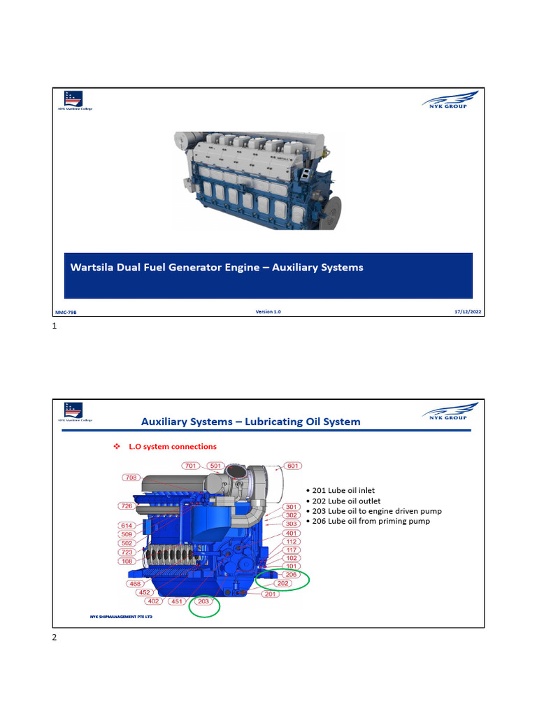 Auxiliary Systems | PDF | Lubricant | Mechanical Engineering