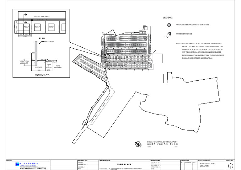 Proposed Meralco Post Location Revised Left Side Aligned (Jul 26 2025 ...