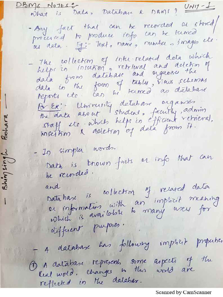 Dbms Unit1 Part1 Pdf