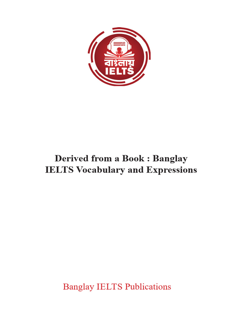 Banglay IELTS Vocabulary Study Revision | PDF